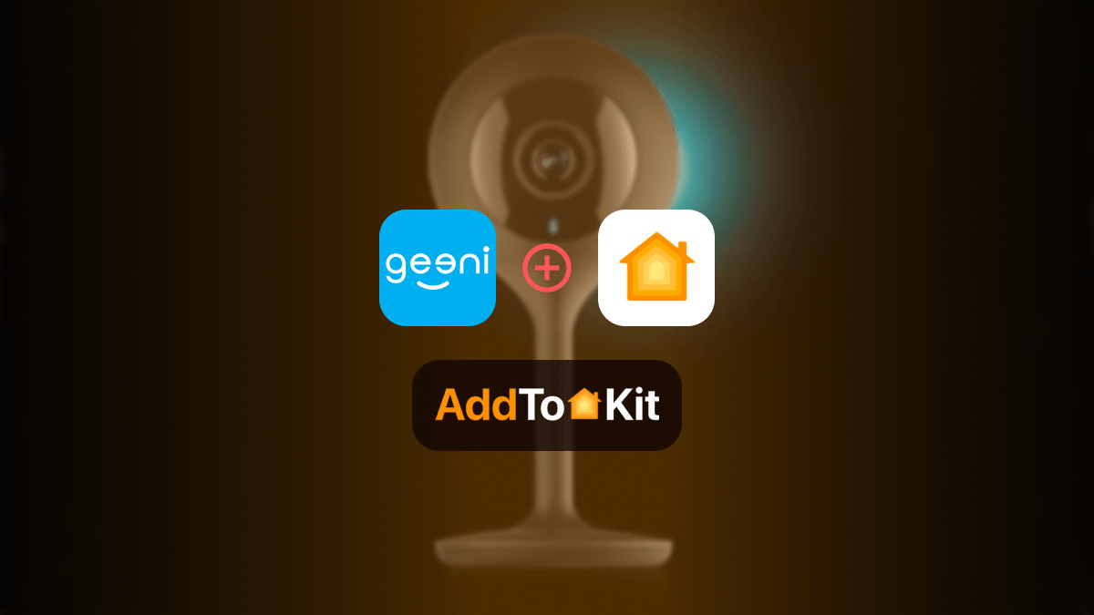How to Add Geeni Camera to Apple HomeKit