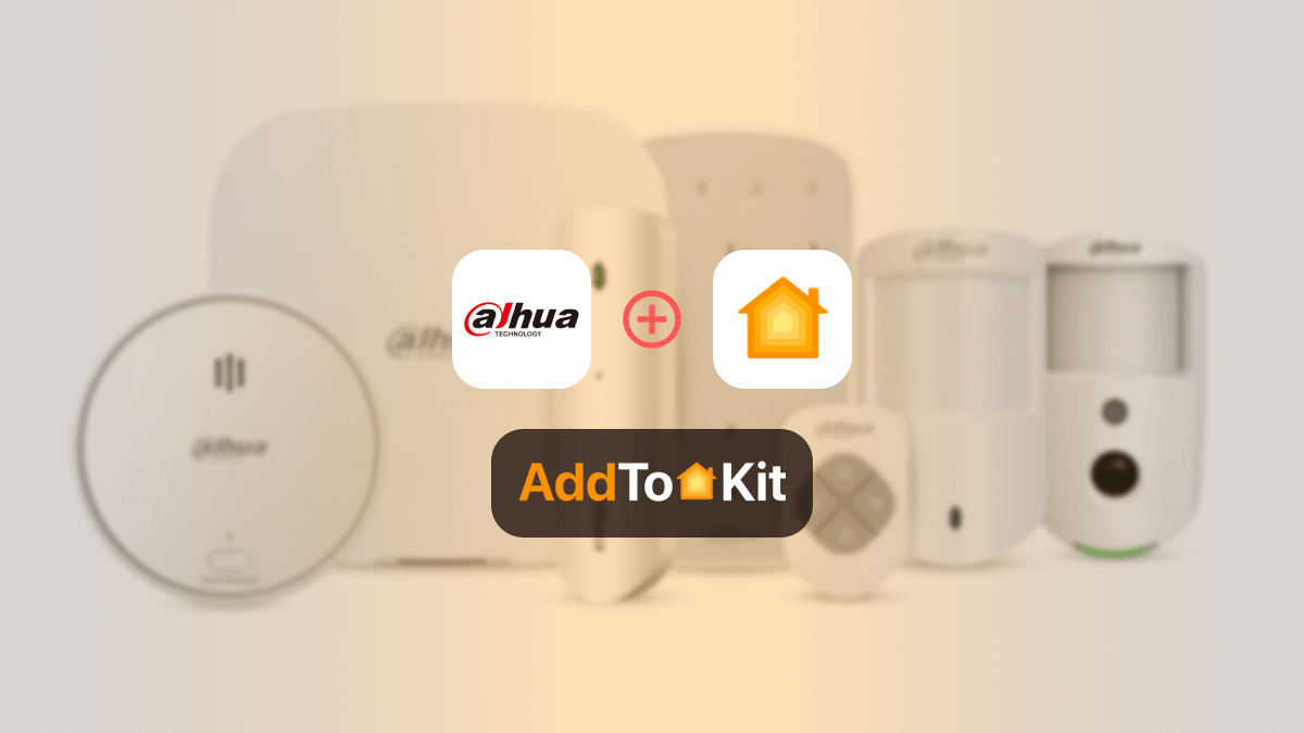How to Add Dahua Smart Devices to Apple HomeKit