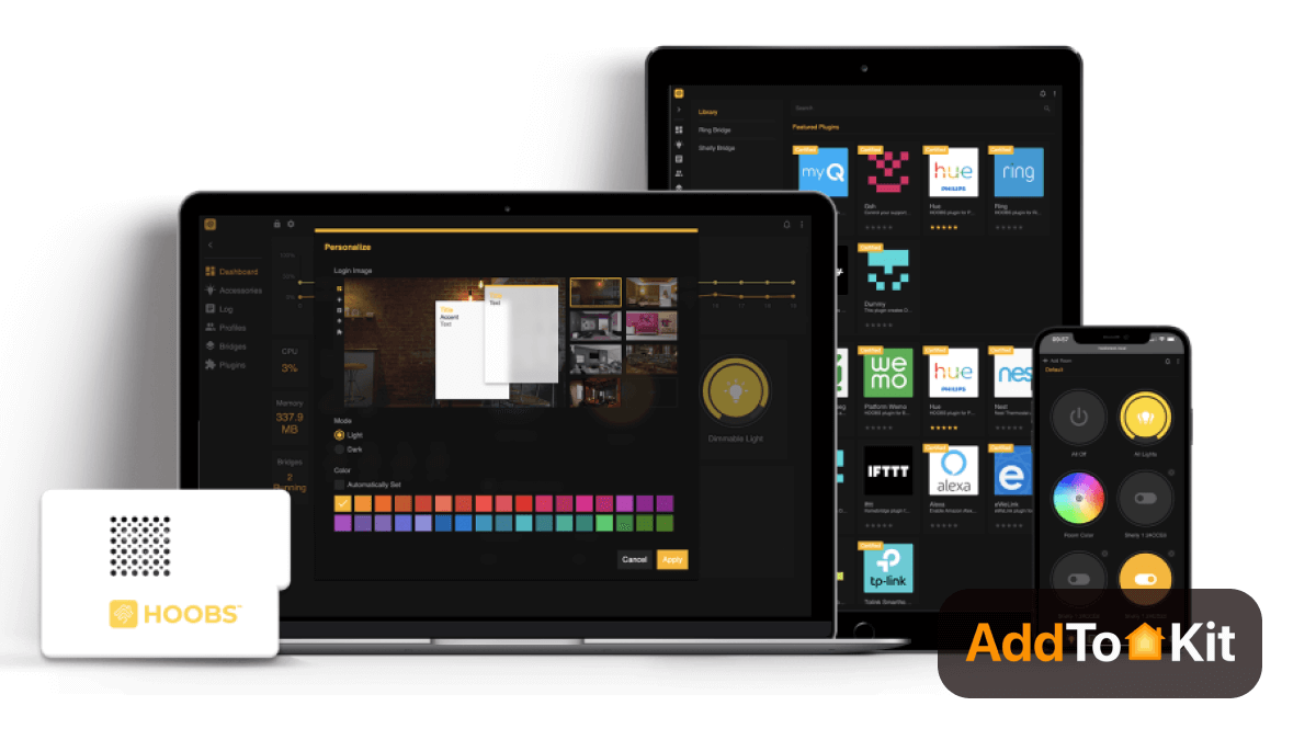 HOOBS - Add any smart home devices to Apple HomeKit